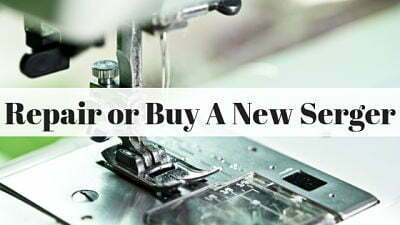 Repair or Buy A New Serger - Serger Pro
